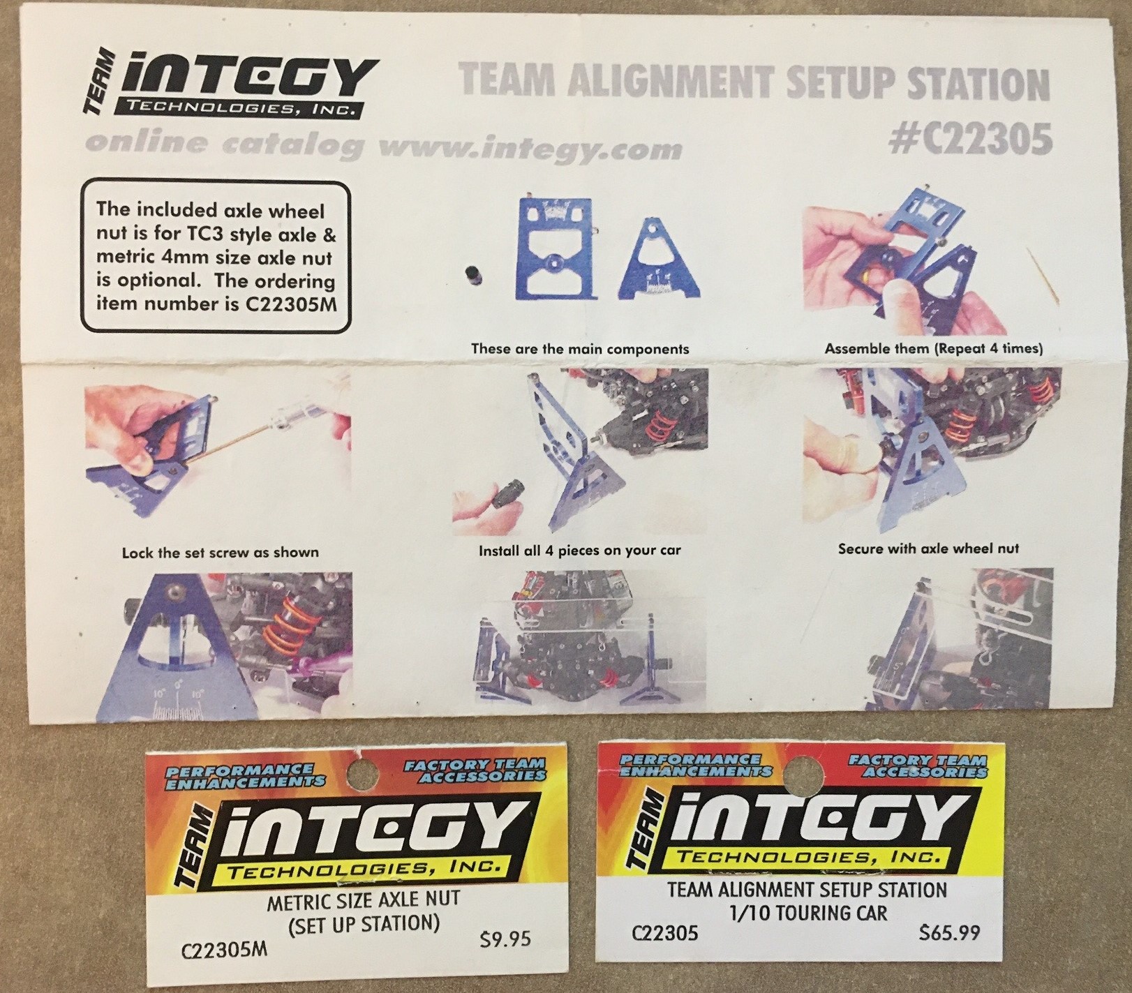 GoRC Canada. Team Alignment Setup Station for 1/10 touring car C22305 ...